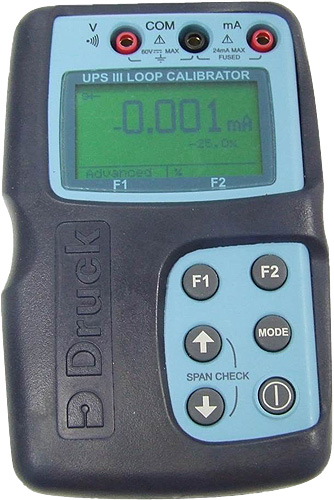 GE Druck UPS III Loop Calibrator | Single Function / Loop Calibrators | Instrumart