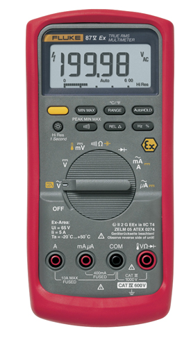 Fluke 87V-Ex True RMS Multimeter | Multimeters | Instrumart